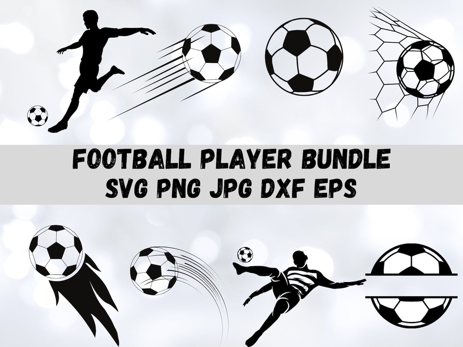 Ultimate Football Svg , Best Soccer Ball Svg Bundle , High Quality ...