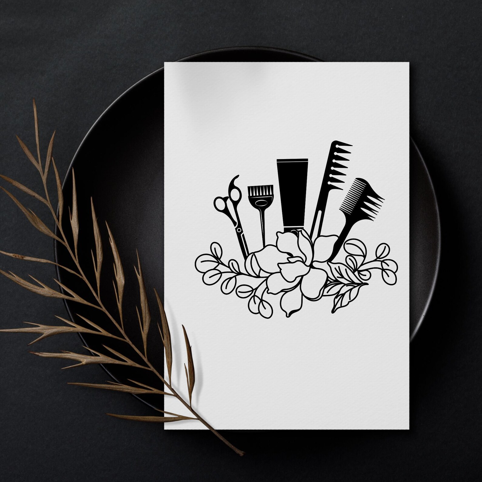 Hairdresser Svg Bundle Hairstylist Svg Cut Files Hairdresser Tools Svg ...