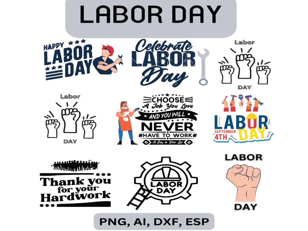 Labor Day Svg | Labor Day Svg Bundle |happy Labor Day Svg |workers Day ...