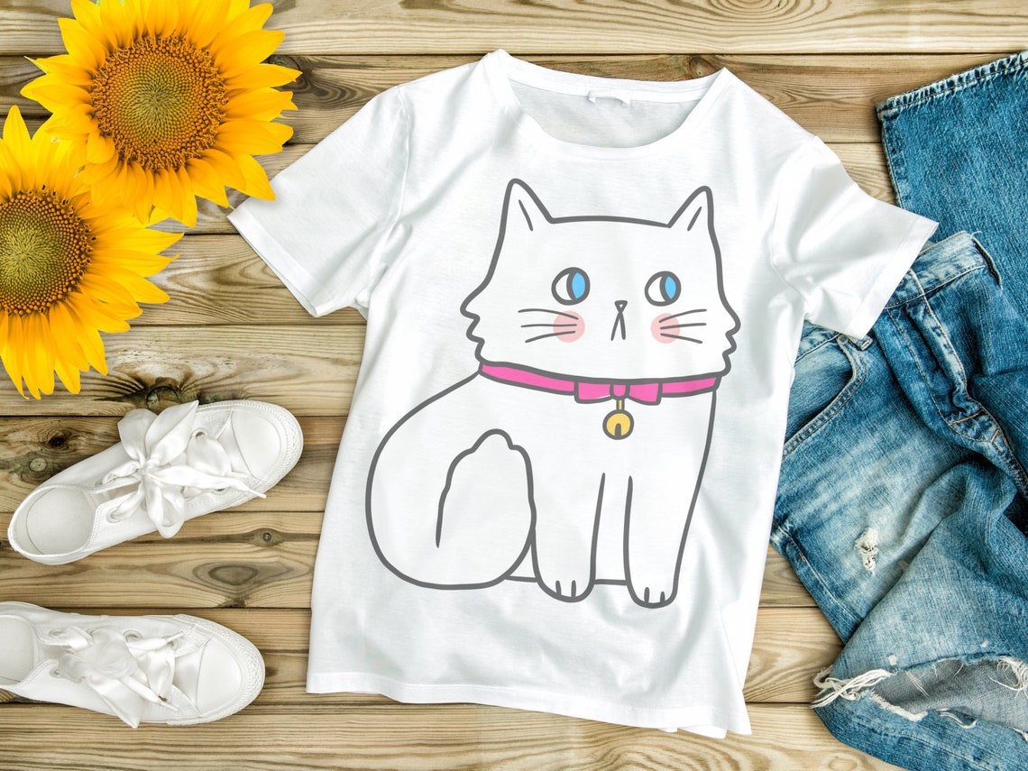 Cute Cats Clipart Cute Cats Png Clipart Cute Cats Digital - Etsy