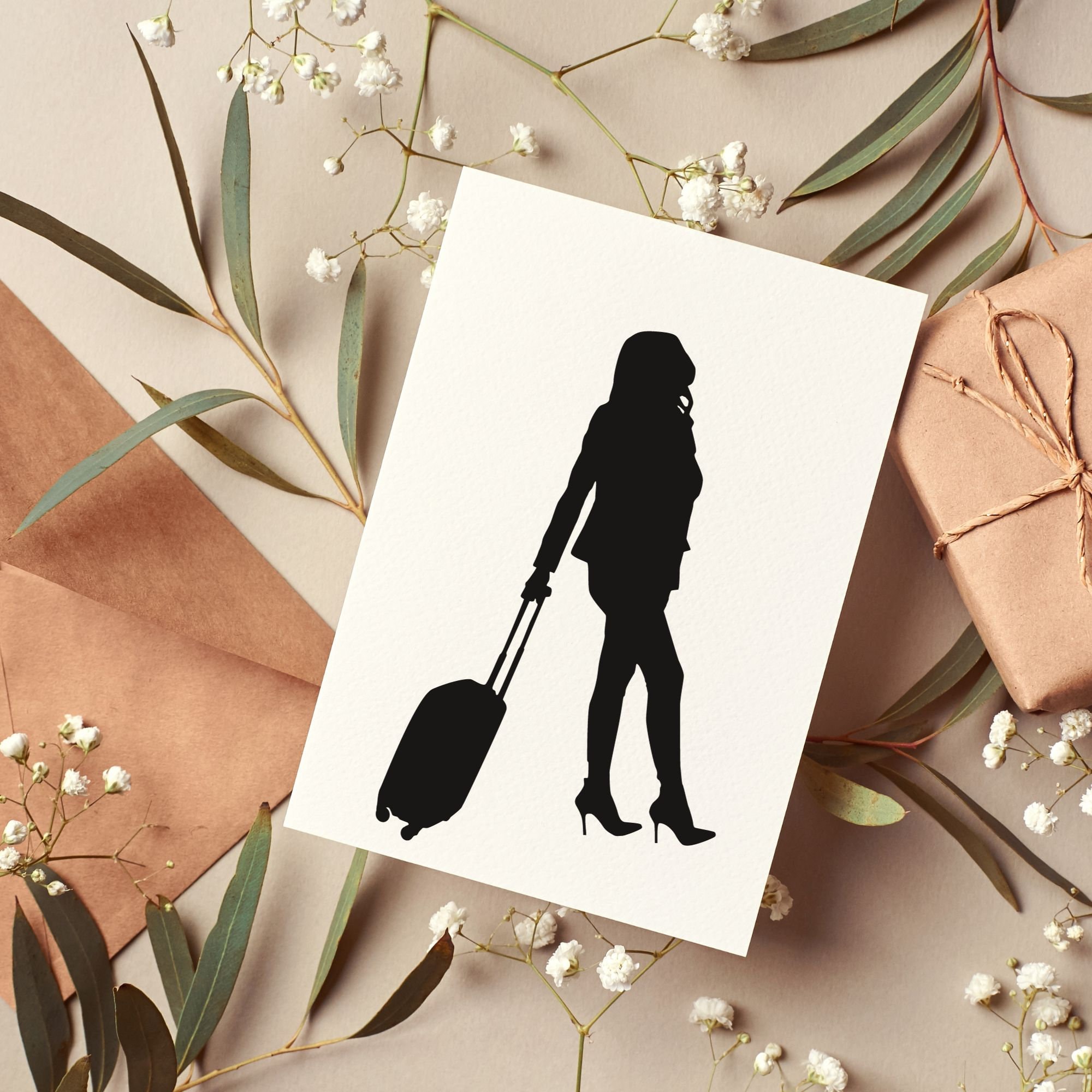 Travel SVG Girl Travel PNG Traveling PNG Clipart Woman Travel Images ...