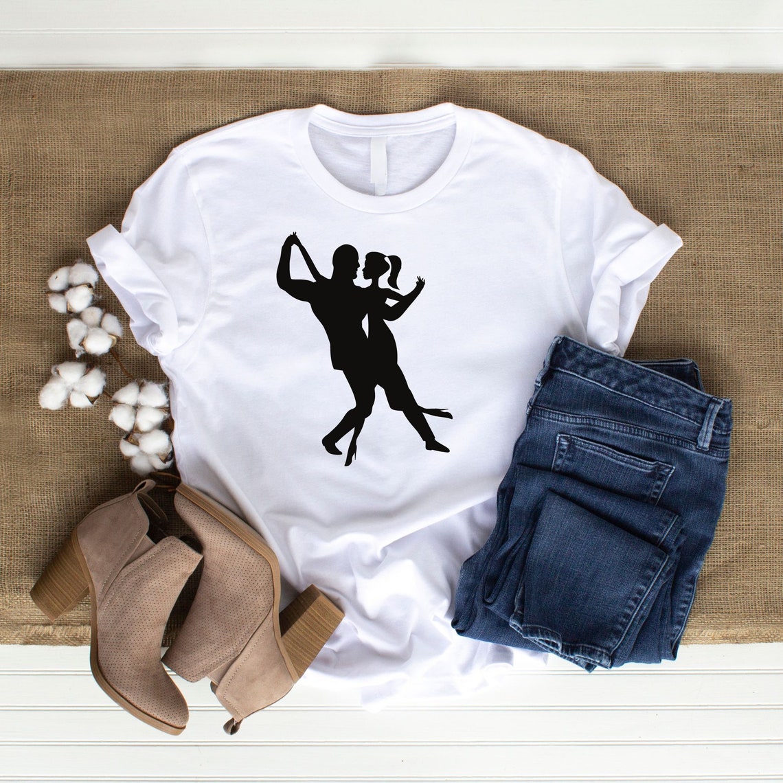 Dancing Silhouette Bundle Svg Disco Dancing SVG Tango Svg - Etsy