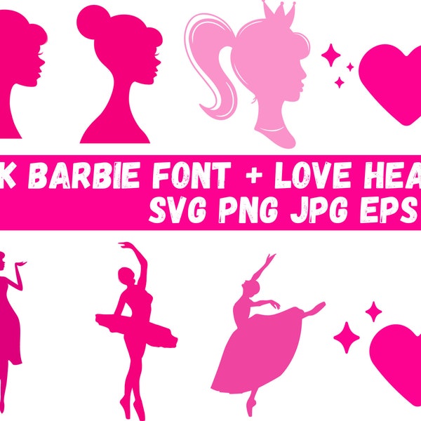 Barbie Svg - Etsy