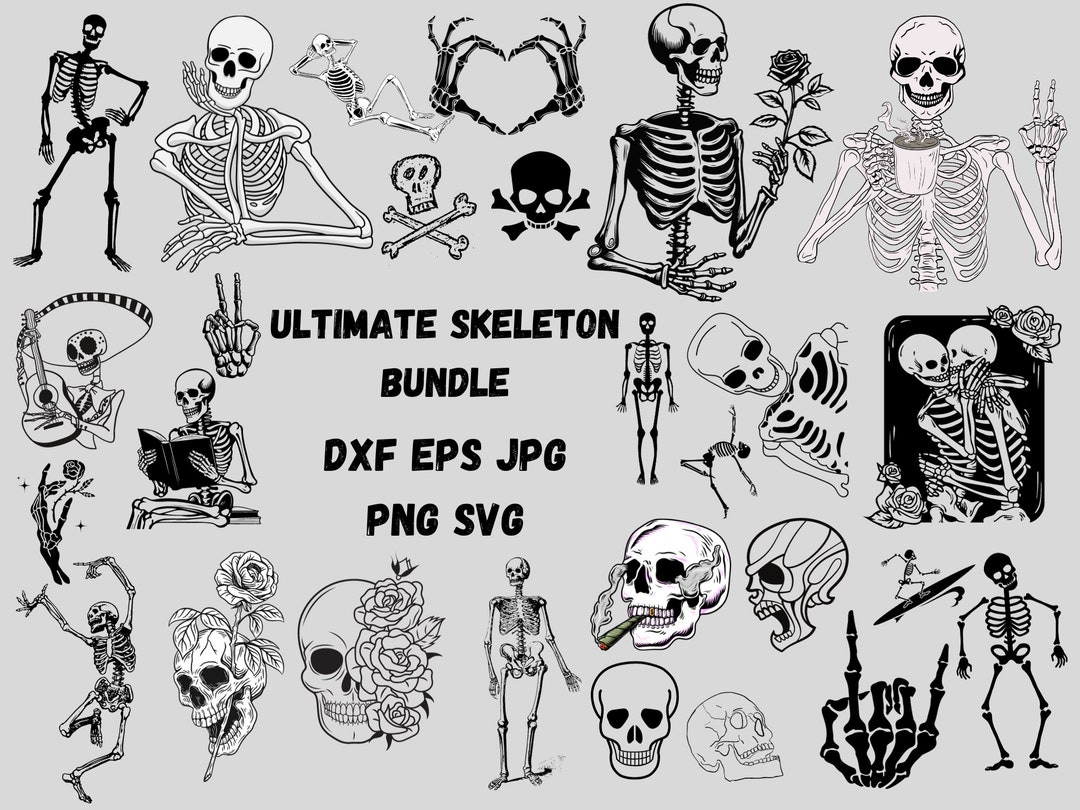 Skeleton Dancing Svg , Skeleton Performing Activity , Funny Skeleton ...