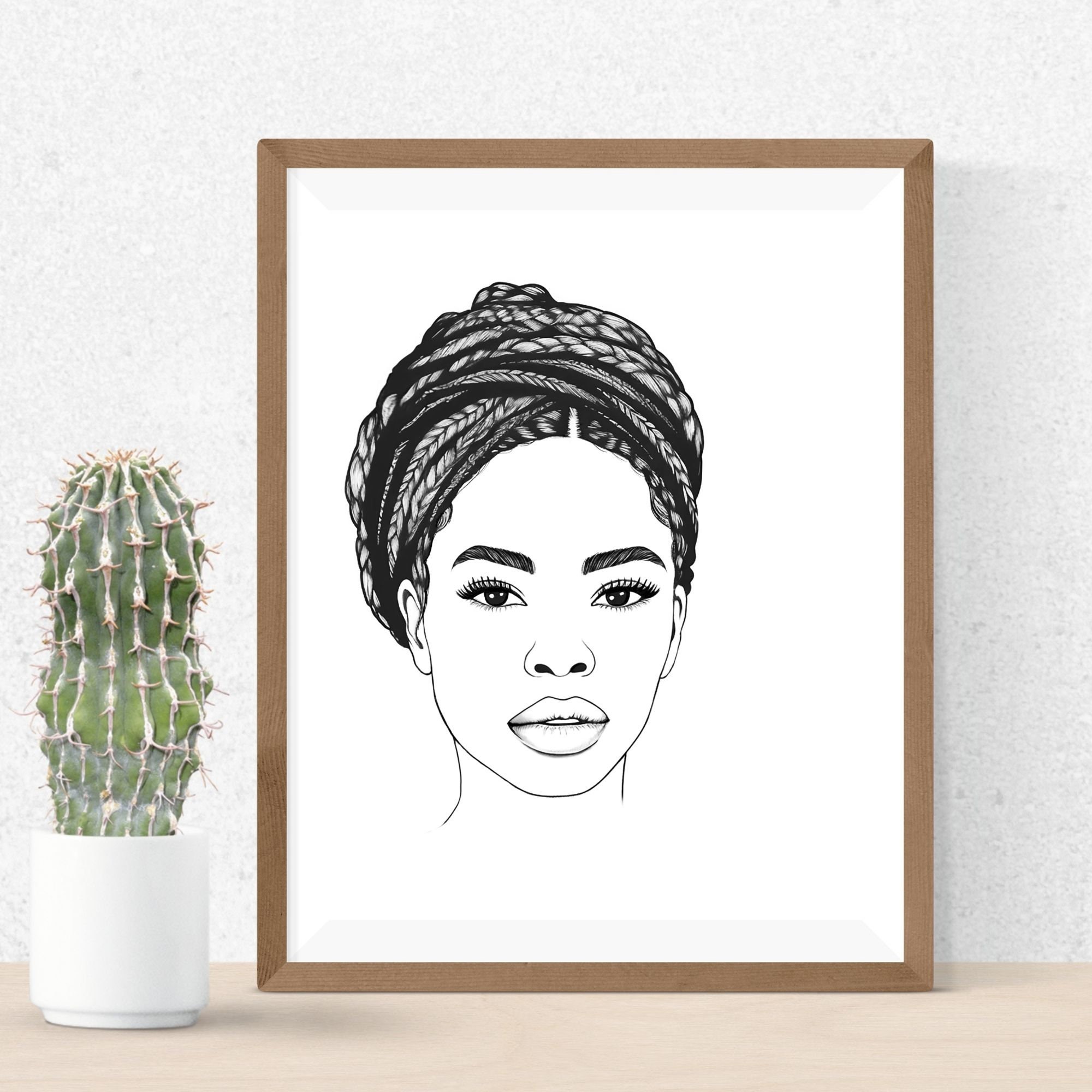 Afro Woman Svg Afro Girl Svg Afro Bundle Svg Afro Lady Svg Curly Hair