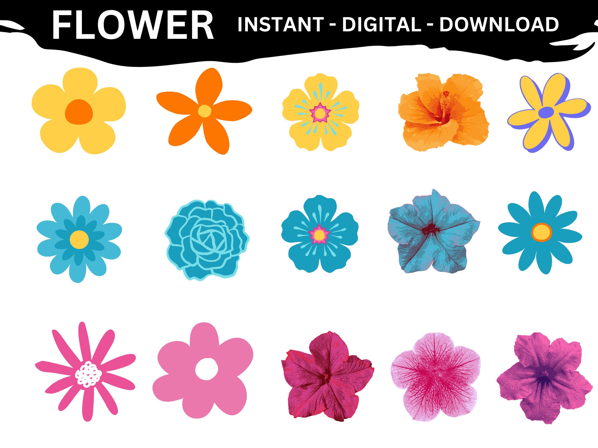 Flower Svg , 3D Flower Svg ,paper Flower Svg , Flowers Clipart Vector ...