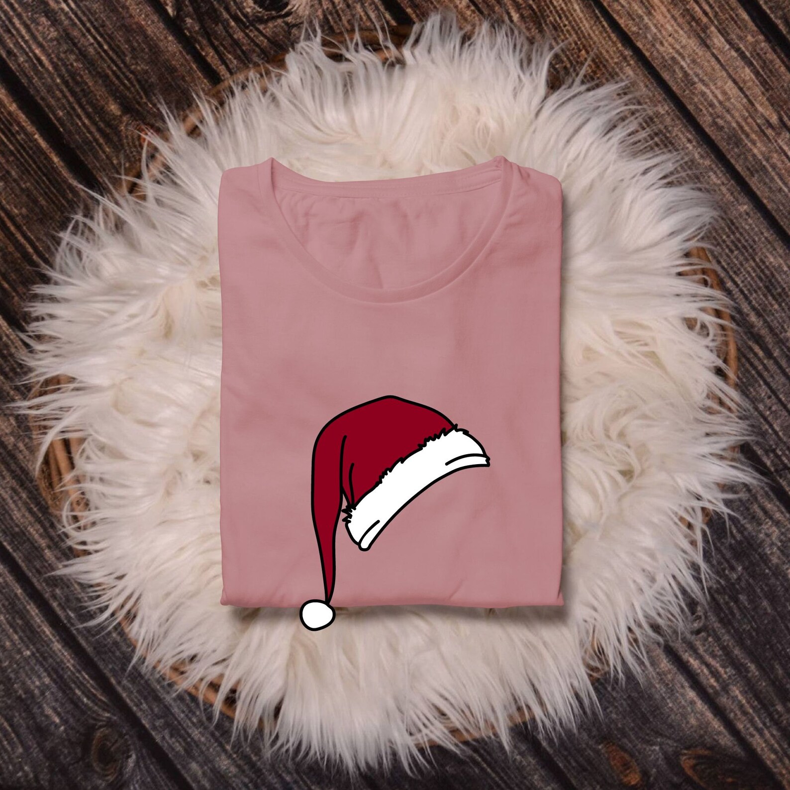 Santa Hat SVG Bundle\ Christmas Clipart\ Santa Cap Vector Set - Etsy