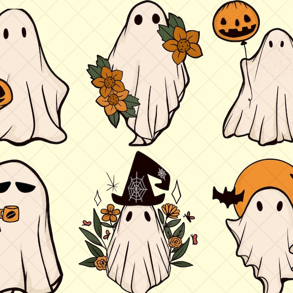 Boy Baby Ghost Clip Art - Etsy