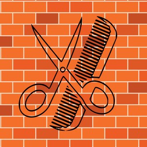 Barber Tools Svg | Barbershop Clipart , Barbershop Tools Svg, Barber ...