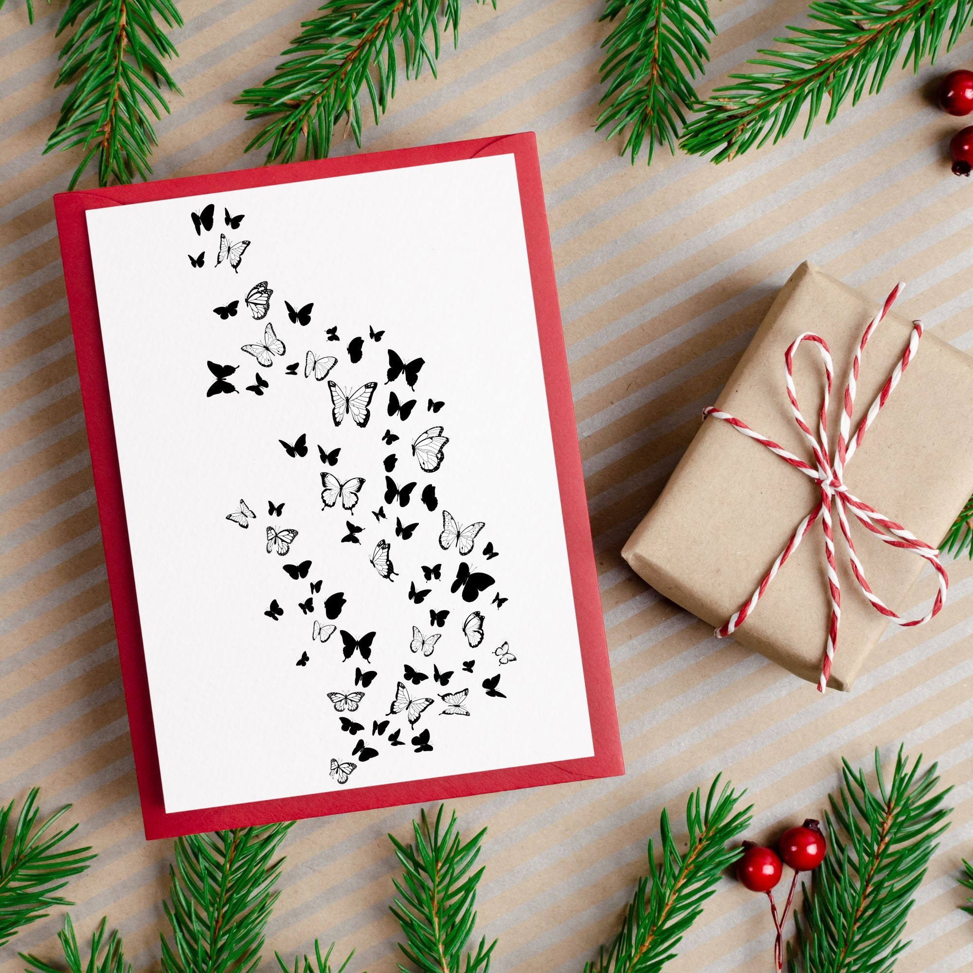 Butterfly SVG Butterfly Swarm Svg Flying Butterflies SVG Butterfly ...