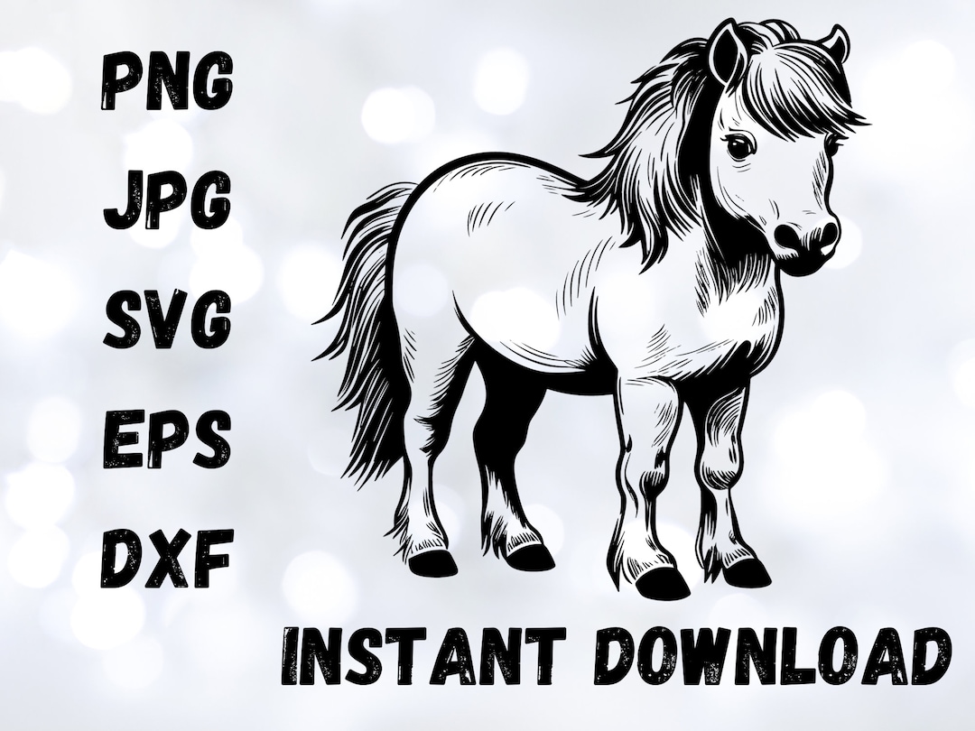 Cute Baby Horse Svg ,best Baby Horse Svg , Special for Animal Lover ...