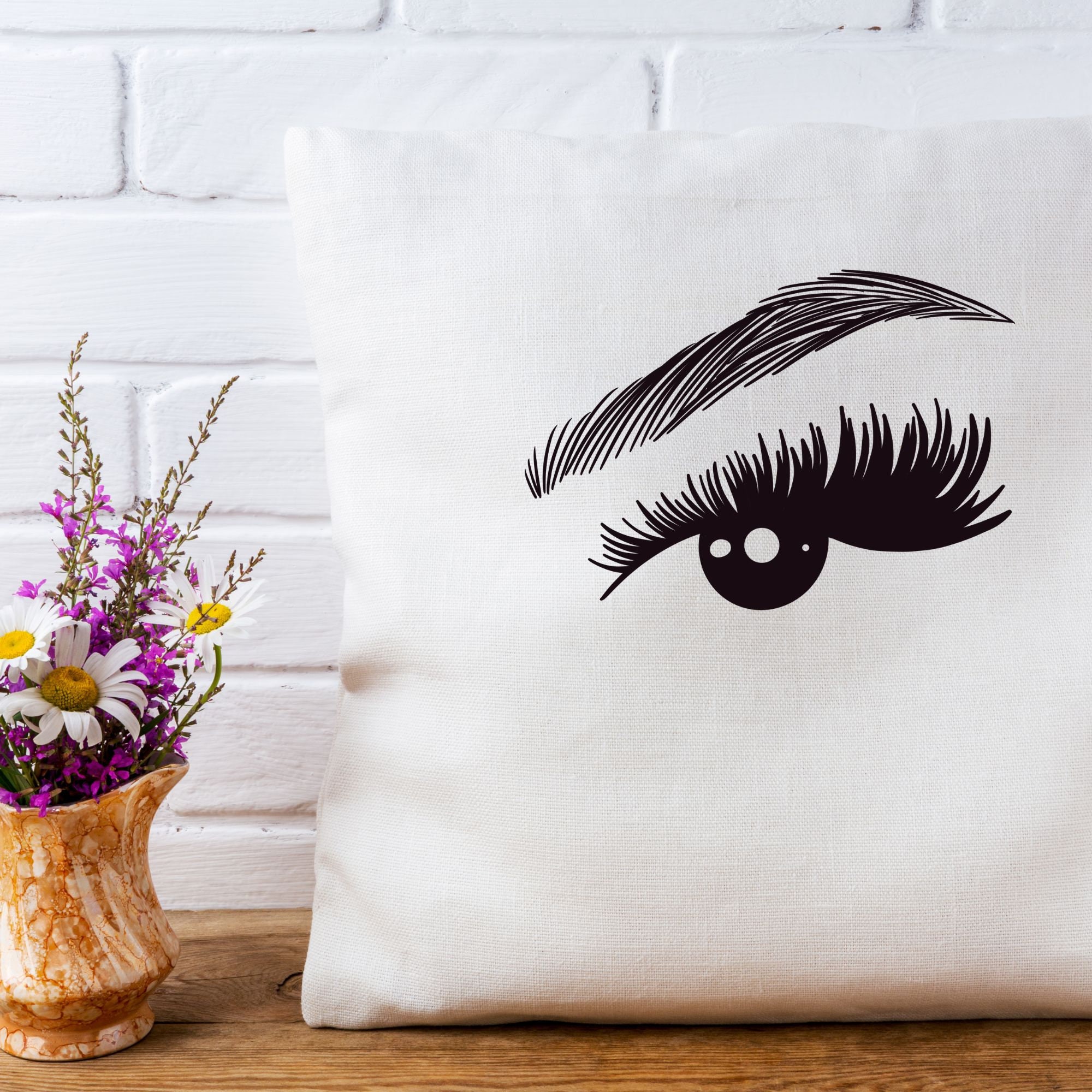 Eyelash Svg Eyelash and Eyebrow Svg Beauty Svg Eyelashes and Eyebrows ...