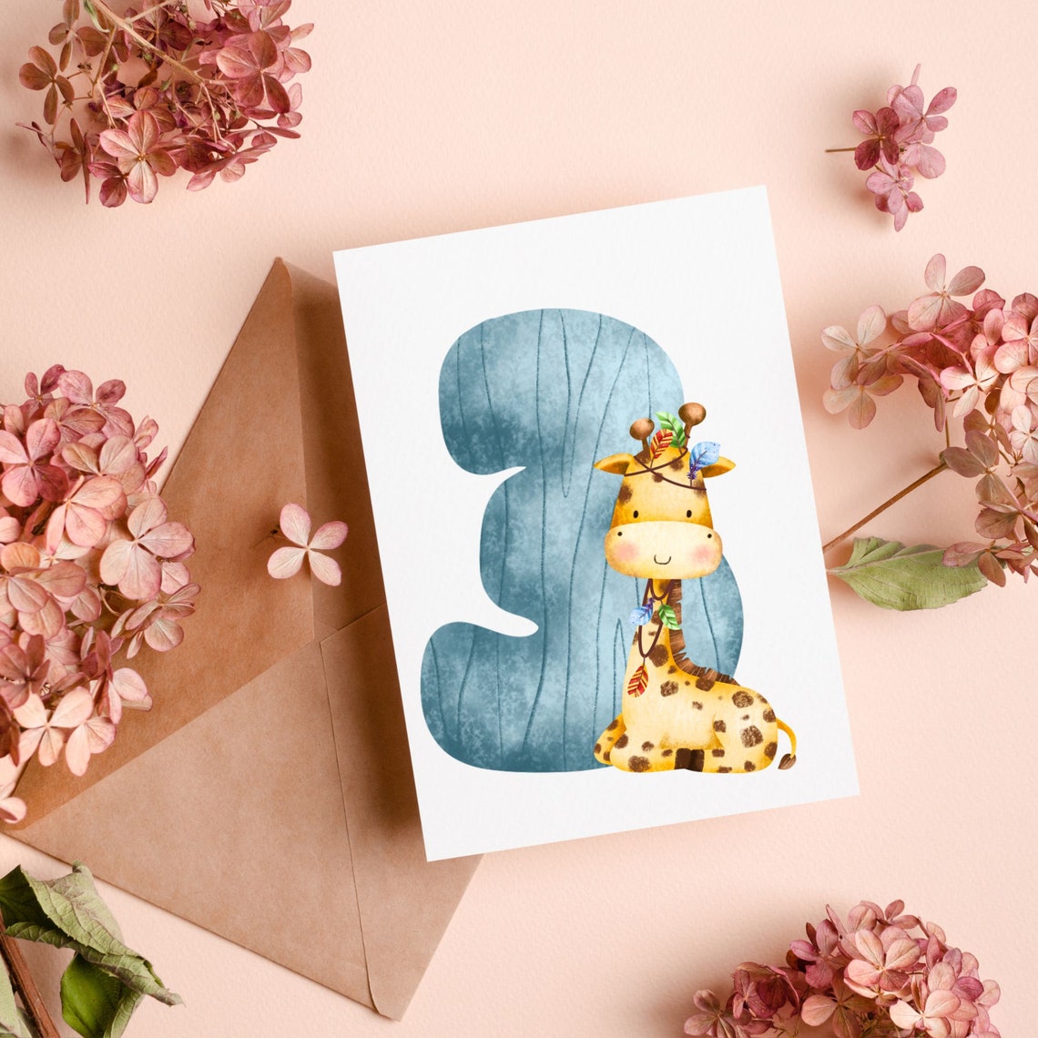 Safari Number Clip Art Printable Numbers 0-9 Digital Numbers Banners ...