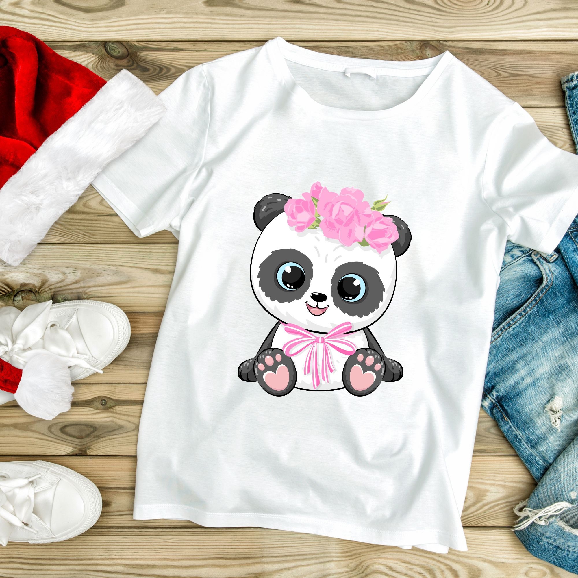 Baby Panda Svg Panda Girl Svg Panda Clipart Panda With Bow Baby Shower ...