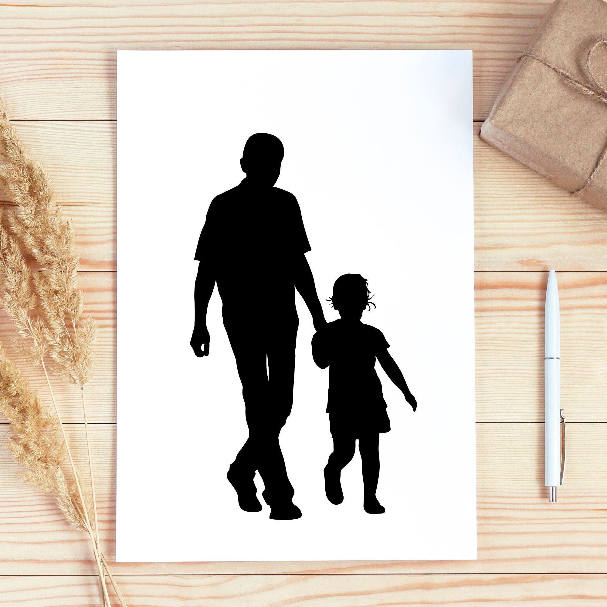 Father and Daughter SVG\ Daughter Svg\ Dad Svg\ Fathers Day Svg\ Dad ...