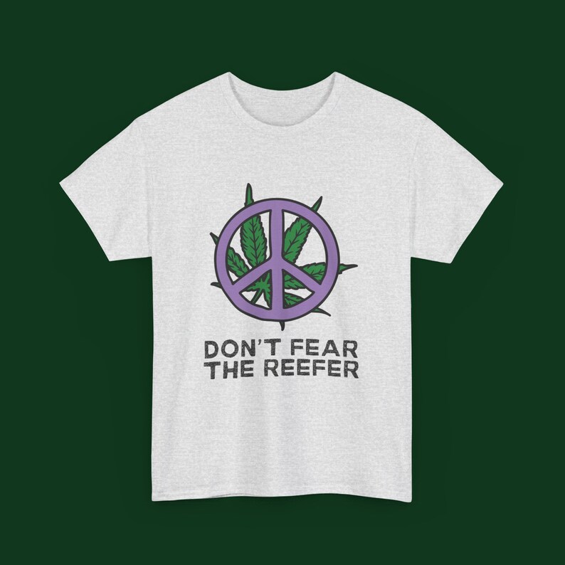 Don't Fear the Reefer Funny Adult Cannabis Stoner Unisex Tee - Etsy