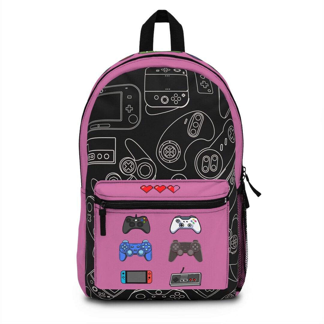 Gaming Backpack Console Controllers and Menu Button Graphic - Etsy