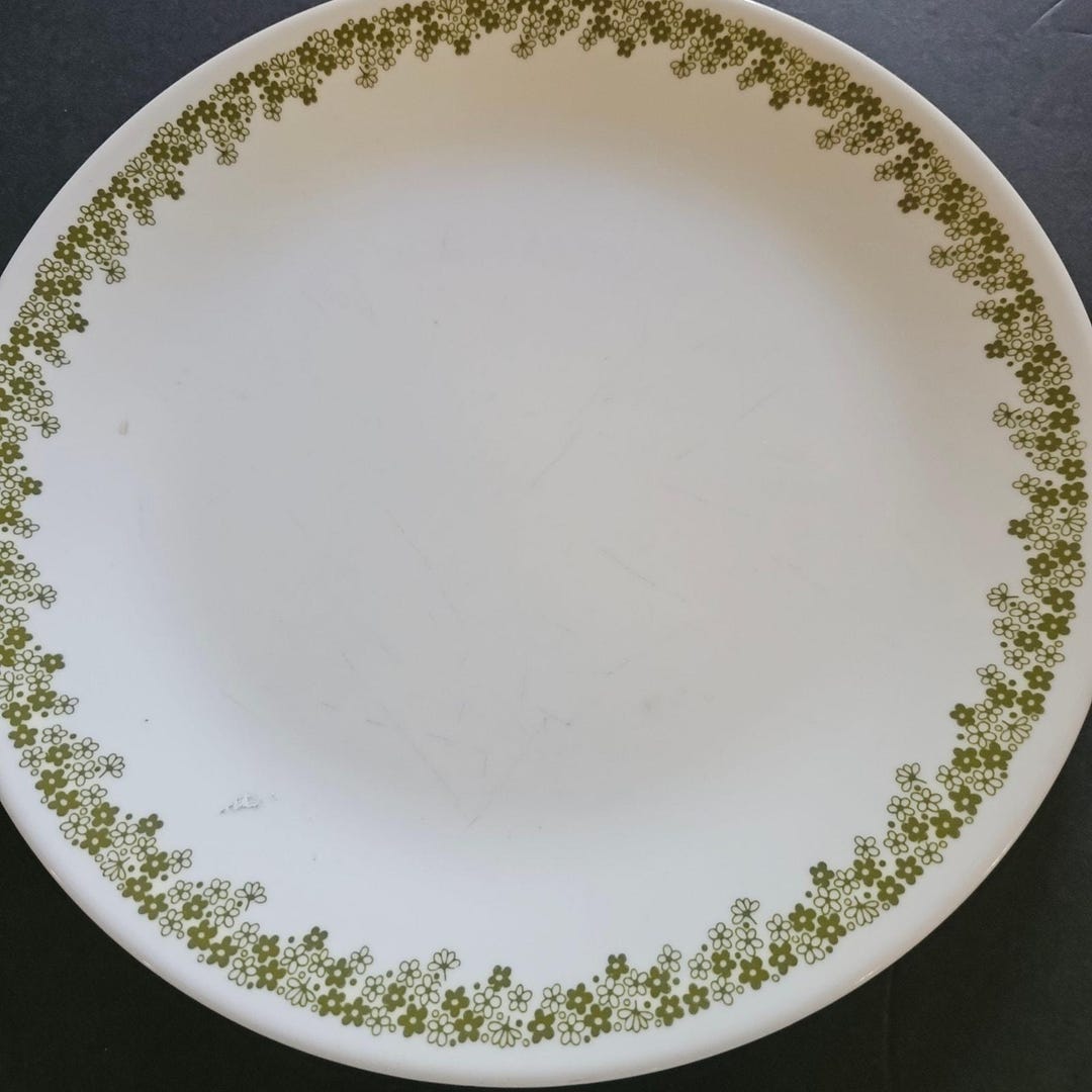 Corelle Spring Blossom /crazy Daisy White /green 10.5 " Dinner Plate - Etsy