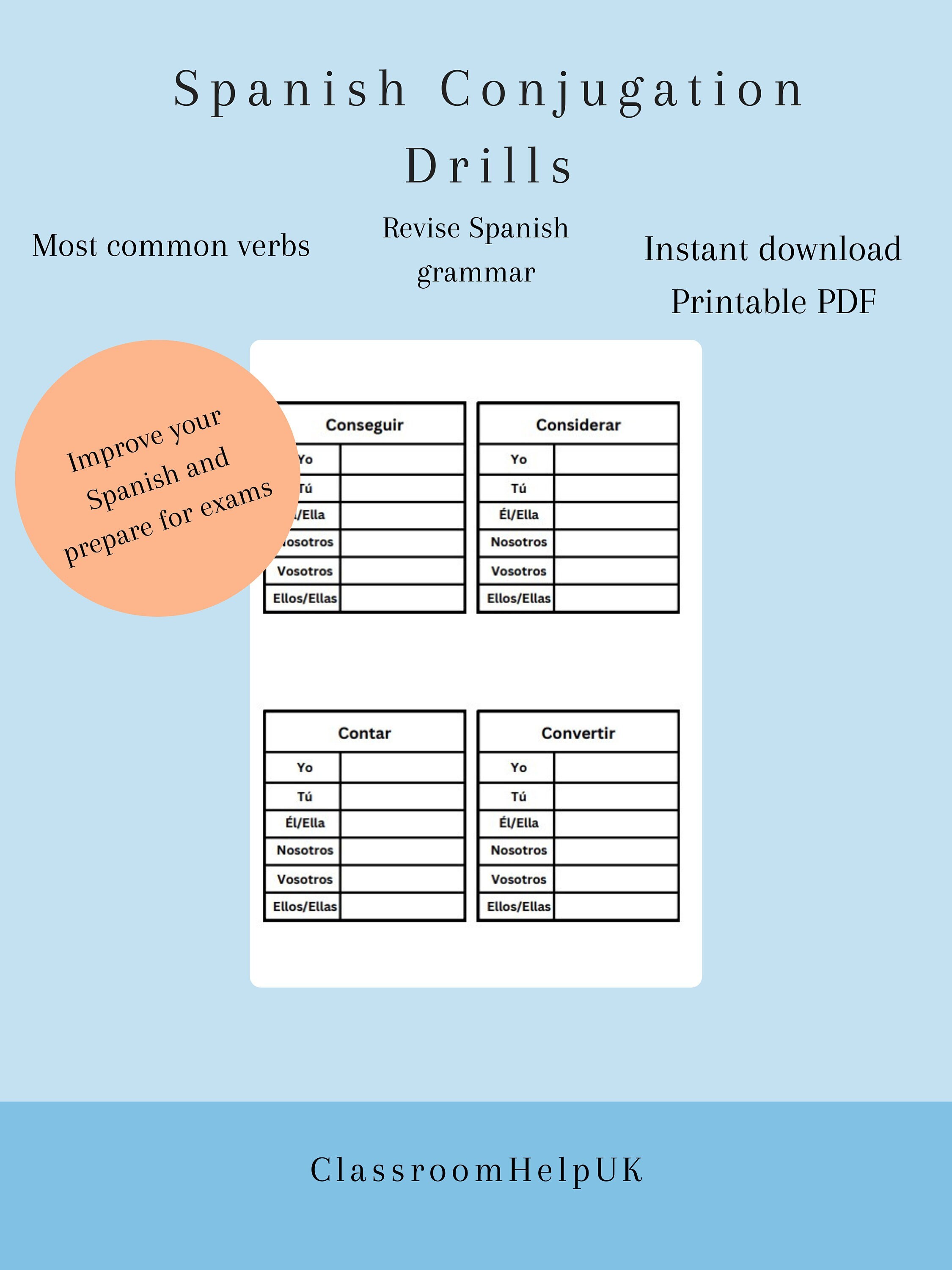 Conseguir Conjugation