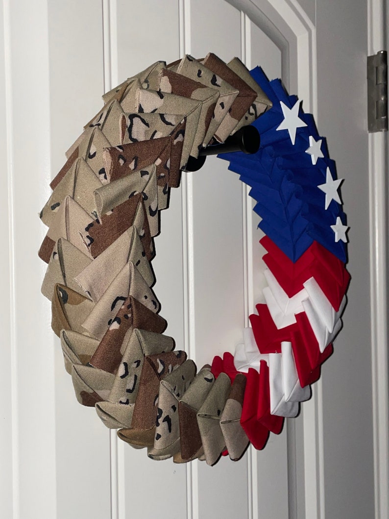 13 6-color Camo Gulf War Desert Shield/desert Storm Military Wreath ...
