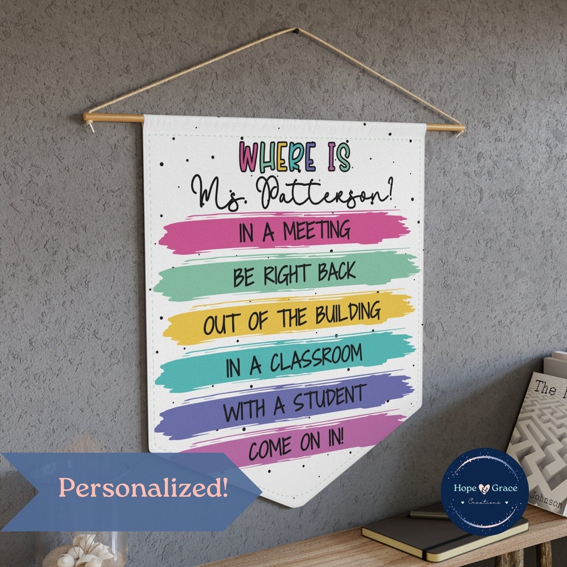 Personalized Where is the School Psychologist Sign, School Counselor ...