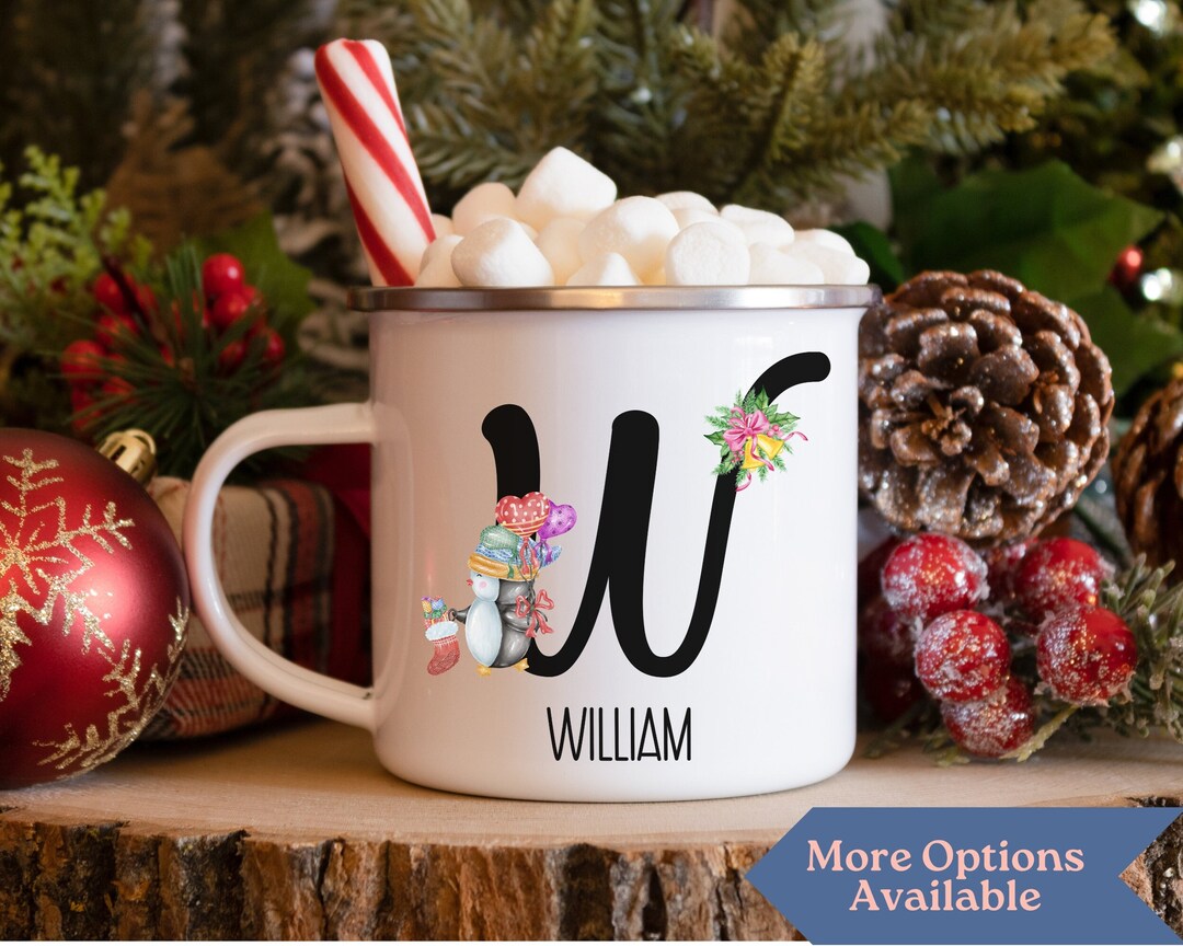 Kids Hot Cocoa Mug, Custom Christmas Mug, Custom Hot Cocoa Mug ...