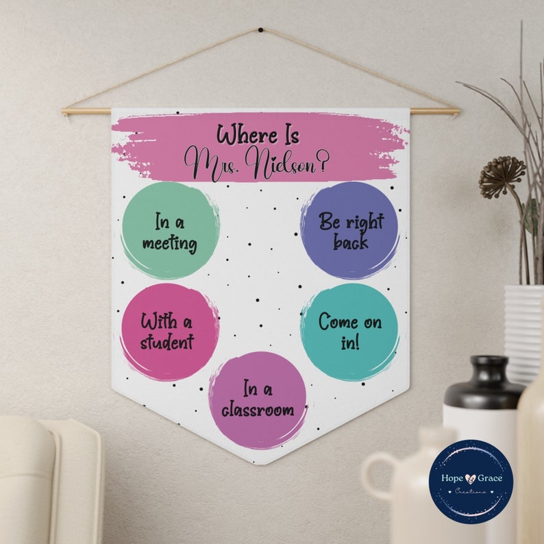 Personalized Where is the School Psychologist Sign, School Counselor ...