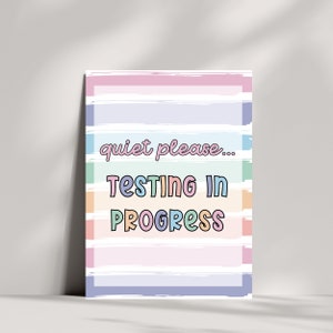 School Psychologist Door Sign, Pastel Where is the School Psych Sign ...