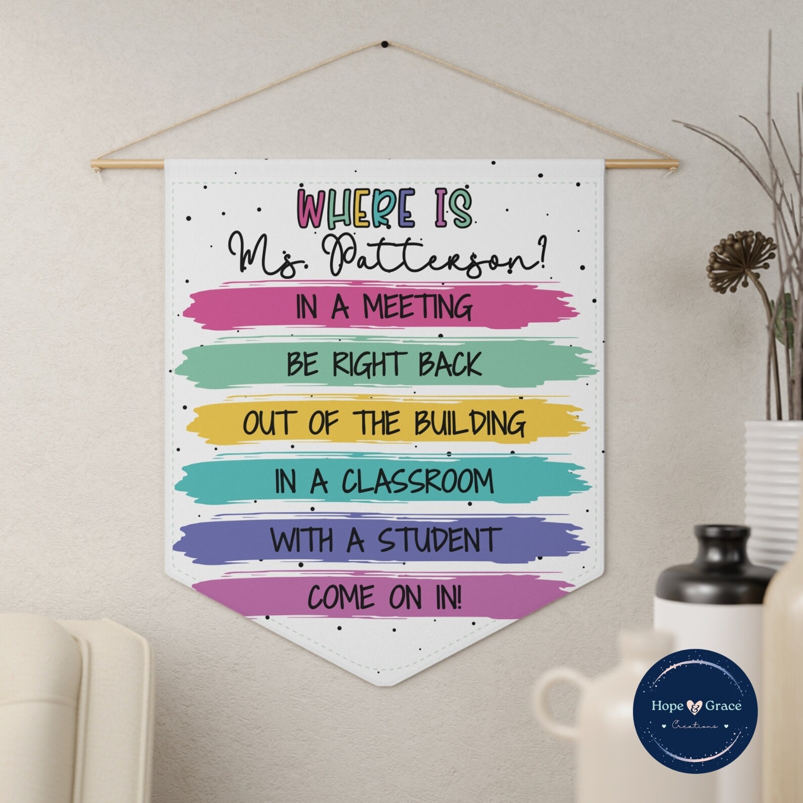 Personalized Where is the School Psychologist Sign, School Counselor ...