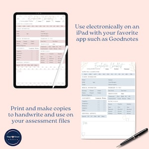 School Psychologist Assessment Checklist, Educational Diagnostician ...