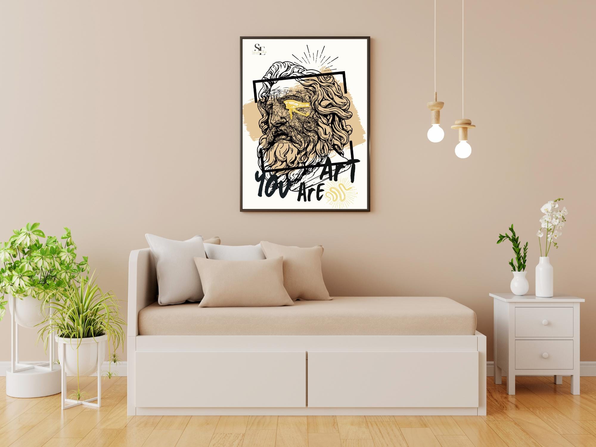 RA the EGYPTIAN GOD Wall Art Print, Digital Download, God of Sun, the ...