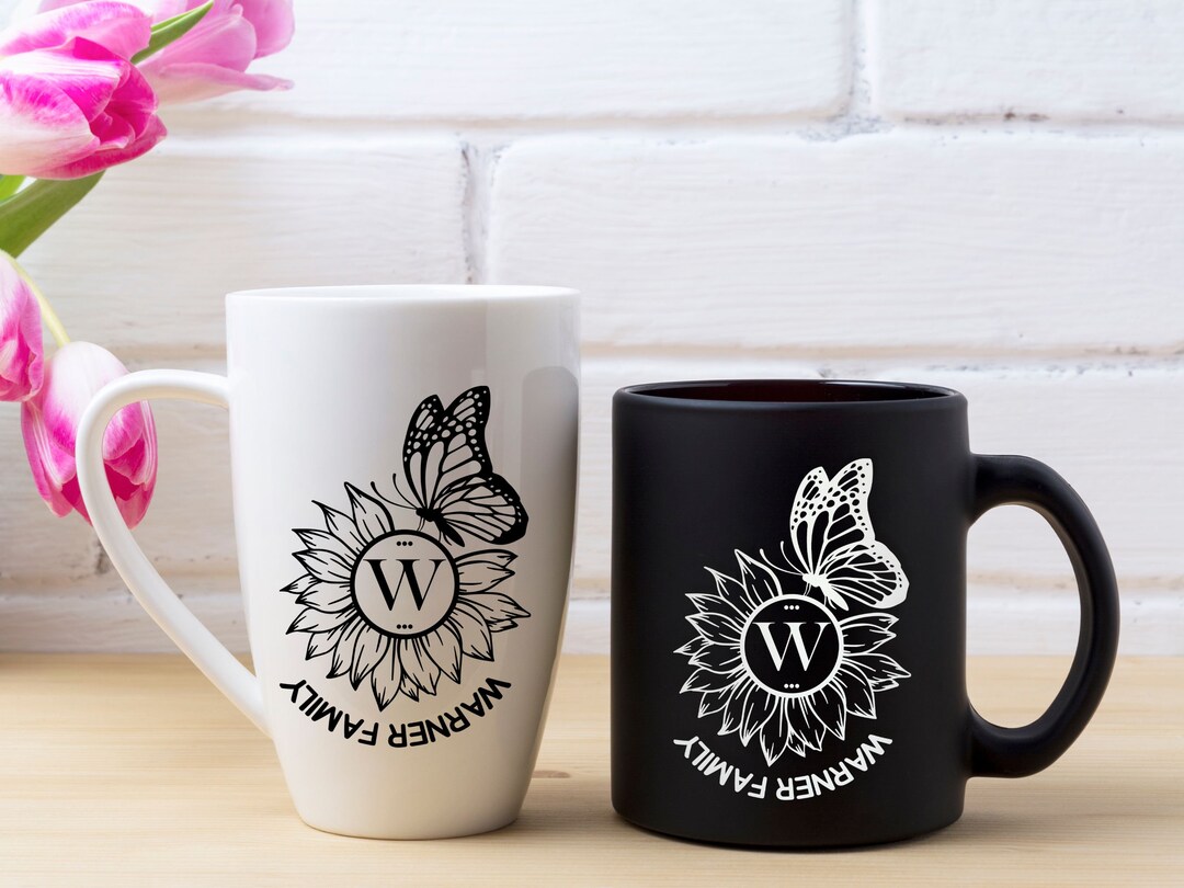 Custom Sunflower SVG Sunflower Monogram Sunflower Png Laser - Etsy