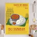 Idli Sambar | India Poster | Desi Art | Kitchen Décor | Food Art ...