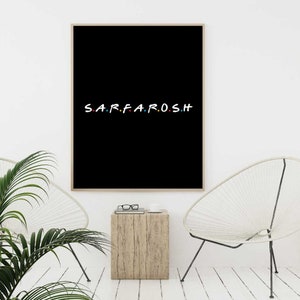 Sarfarosh | Indian Desi Wall Art Print Poster | Wall Décor | Desi Art ...