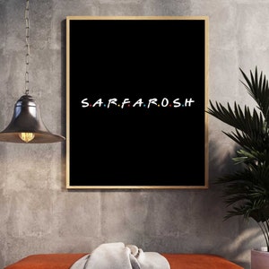 Sarfarosh | Indian Desi Wall Art Print Poster | Wall Décor | Desi Art ...
