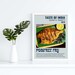 Pomfret Fry | India Poster | Desi Art | Kitchen Décor| Food Art | Eat ...