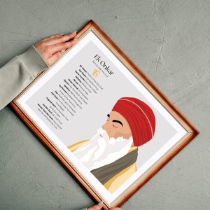 Guru Nanak Sahib Ek Onkar Sikh Sikh Art Punjabi Art Illustration ...