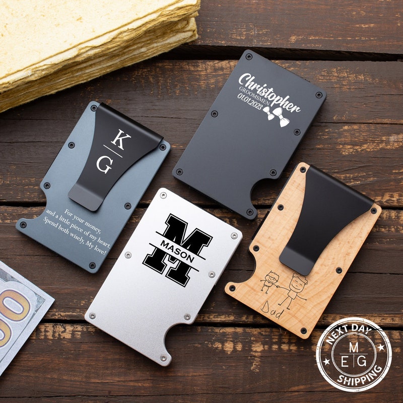 Engraved Wallet - Etsy