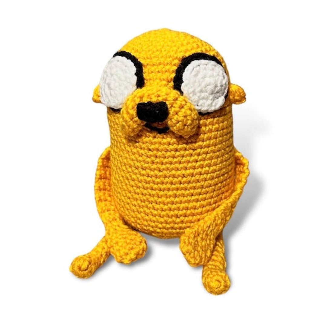 Jake the Dog, Handcrafted Crochet Plushie - Etsy