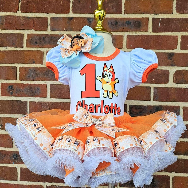 Bluey Tulle Tutu - Etsy