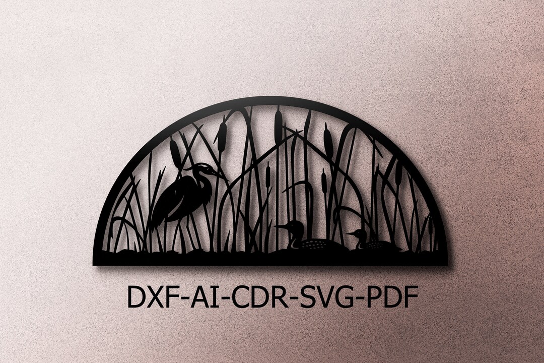 Ducks Svg, Animal, Deer Head Cut Svg Dxf File Wall Sticker Pdf ...