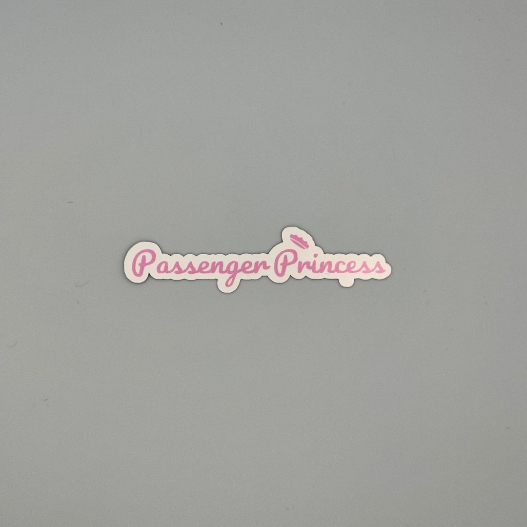 Passenger Princess Sticker - Etsy
