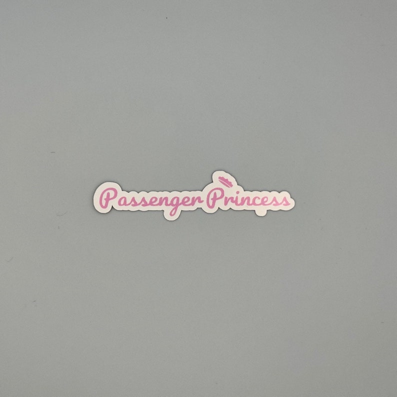 Passenger Princess Sticker - Etsy