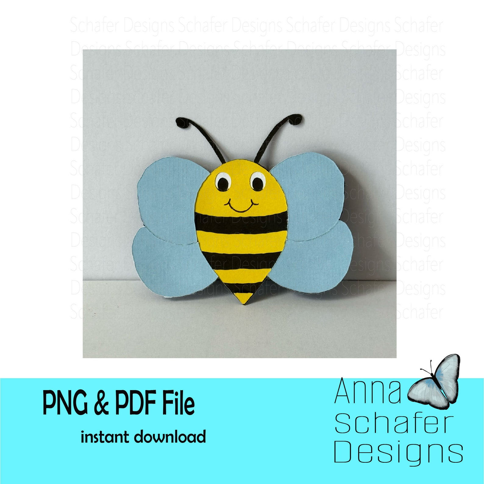 Bumble Bee Svg, 3d Bee Svg, Layered Bumble Bee Svg, Cricut Svg ...