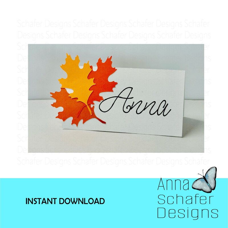 Autumn Place Cards - Etsy