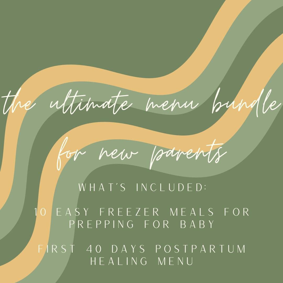 Ultimate New Parents Baby Prep Menu Bundle - Etsy