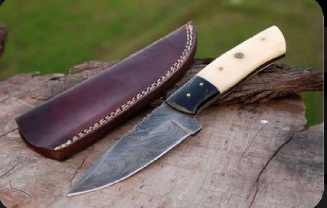 Custom Handmade Damascus BBQ and Grilling Knives Set - Etsy