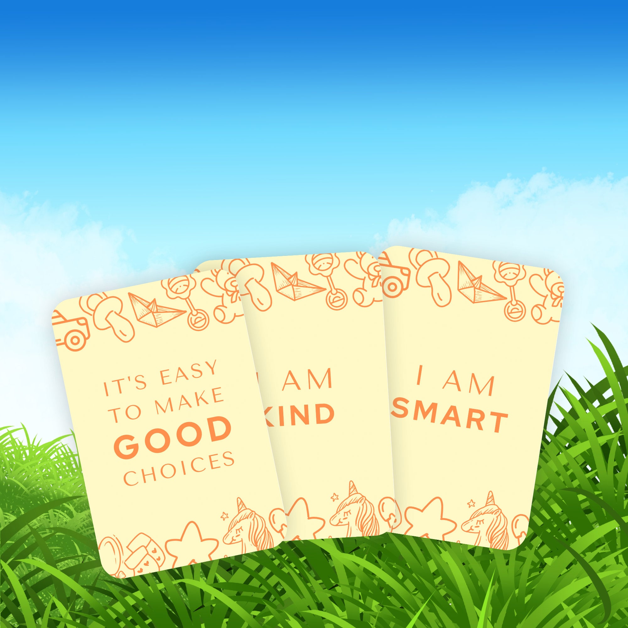 34 Motivational Cards Positive Affirmation Cards for Kids Encouragement ...