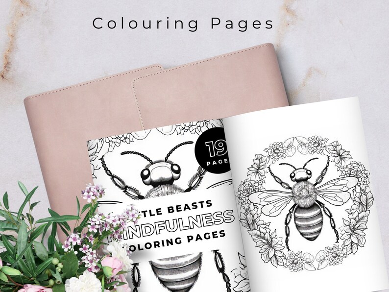 Colouring Page Mindful Colouring Instant Download - Etsy