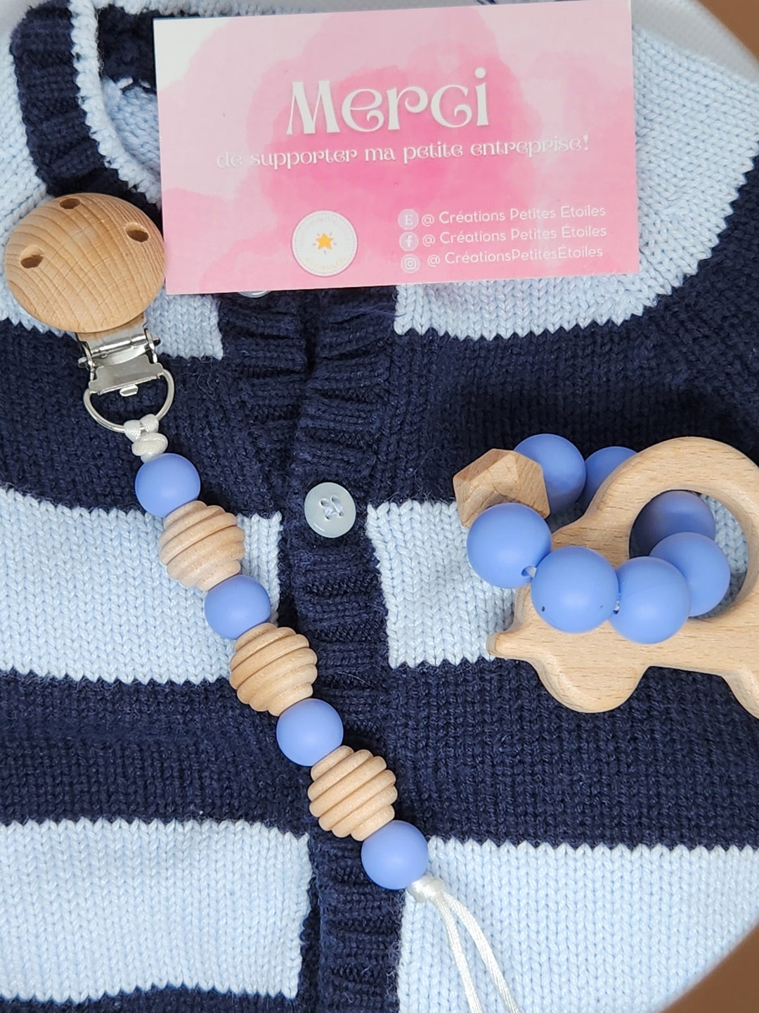Mini Pacifier Clip for Newborn - Etsy